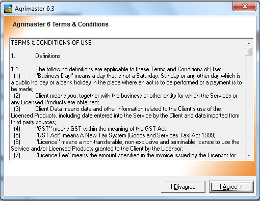 Update Agrimaster – Agrimaster