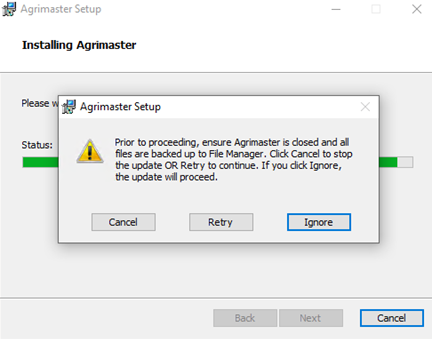 Update Agrimaster – Agrimaster