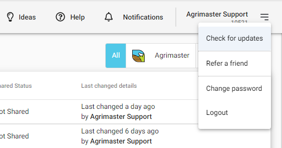 Update Agrimaster – Agrimaster