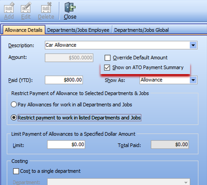 Confirmation Of Allowances And Deductions Settings – Agrimaster